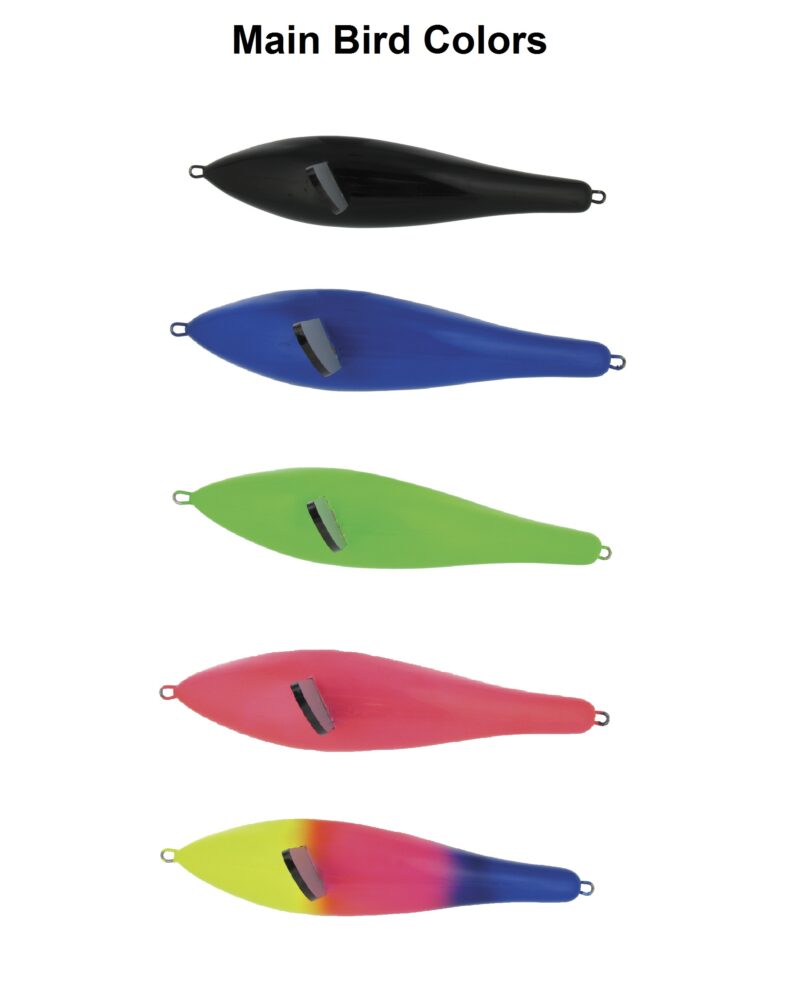 48" Titanium Triple Bird Bar w/ Zuker Lures - Fisherman's Outfitter