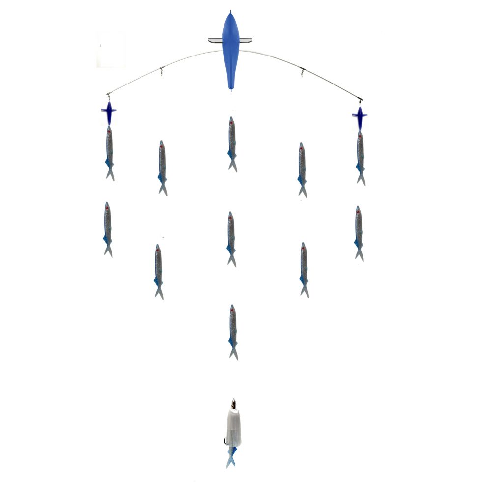 48in Titanium Triple Bird Bar w/ Chewy Hoos - Fisherman's Outfitter